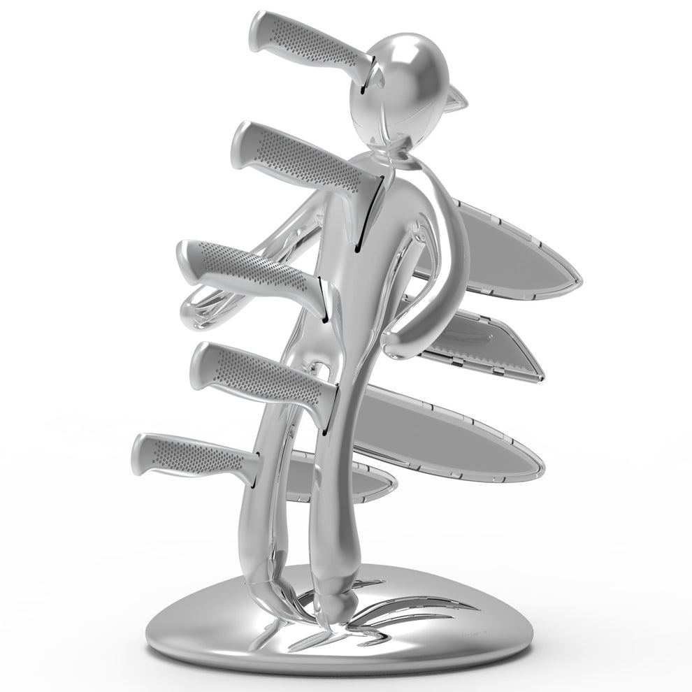 Voodoo/TheEx "Classic Edition" Knife Set - Chromed Plastic Holder ...