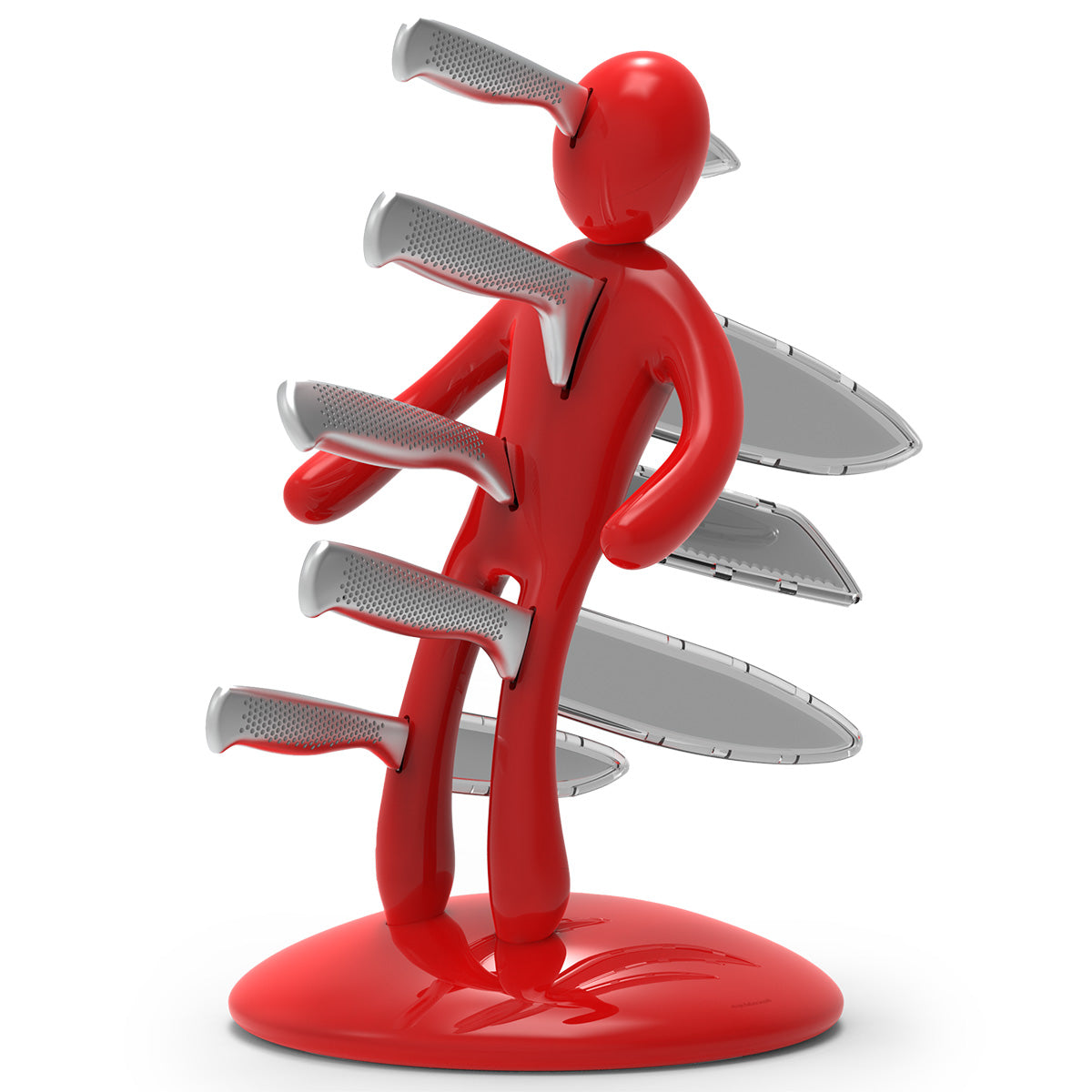 Voodoo/TheEx "Classic Edition" | 5-Piece Stainless Steel Knife Set wit ...